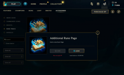 How to Get More Rune Pages in League of Legends (Guide) - GamingProfy