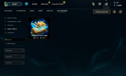 How to Get More Rune Pages in League of Legends (Guide) - GamingProfy